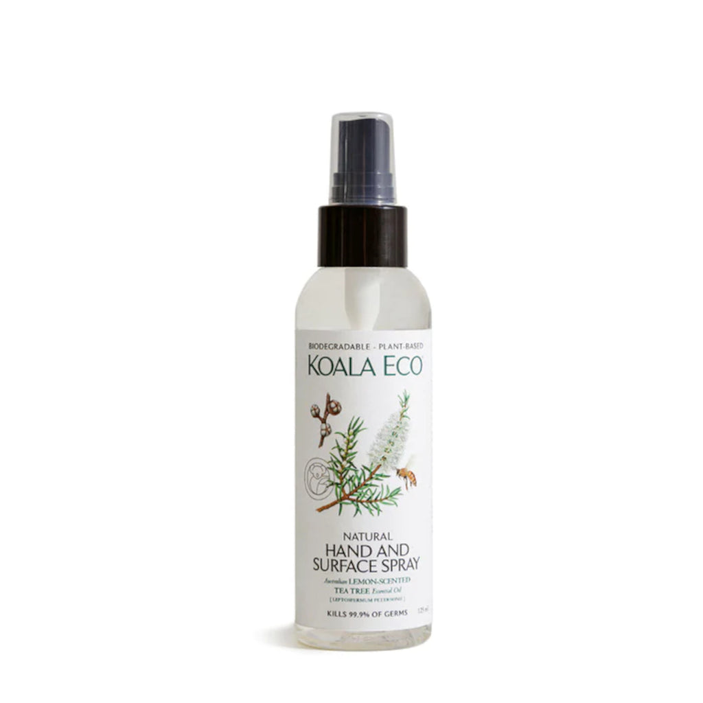 Koala Eco Lemon Scented Tea Tree Hand and Surface Spray 125ml | Minimax