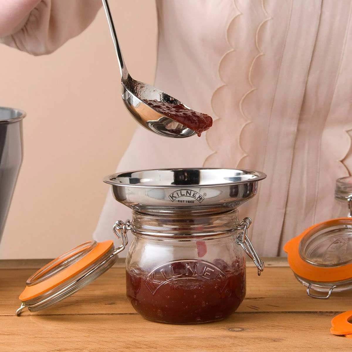 Kilner Stainless Steel Easy Fill Funnel | Minimax