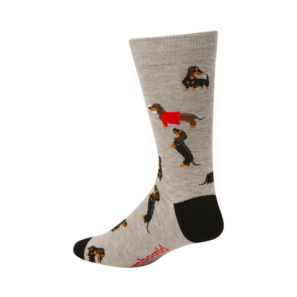 Bamboozld Weiner Grey Socks | Minimax